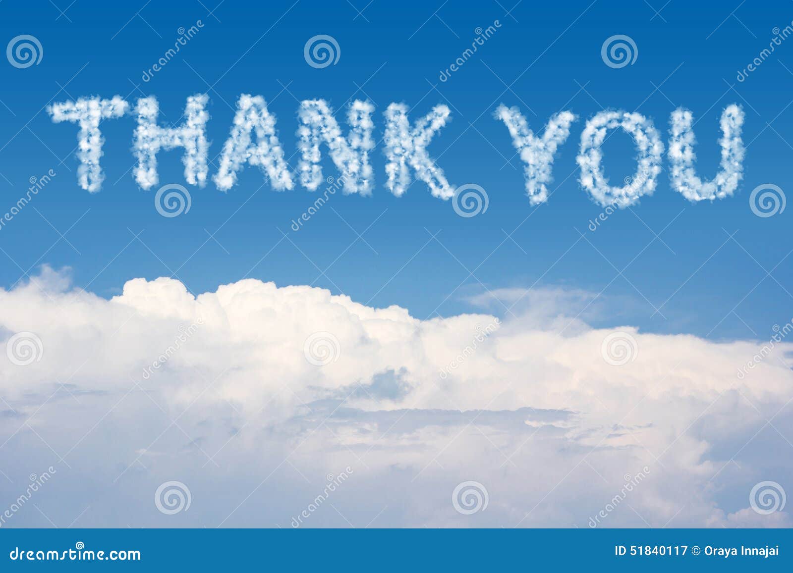 Thank You Cloud Text stock image. Image of outdoor, text - 51840117