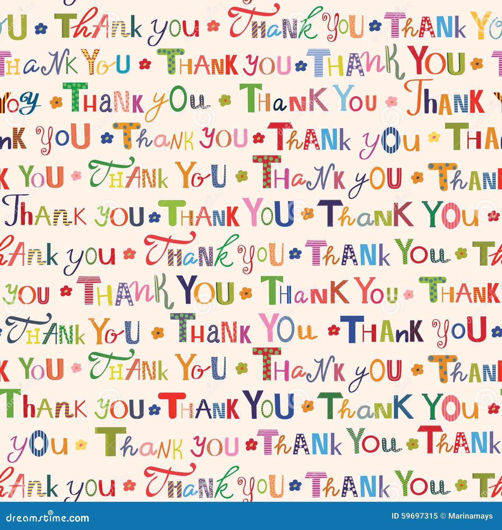 Thank You - Colorful Vector Illustration - Isolated On Transparent ...