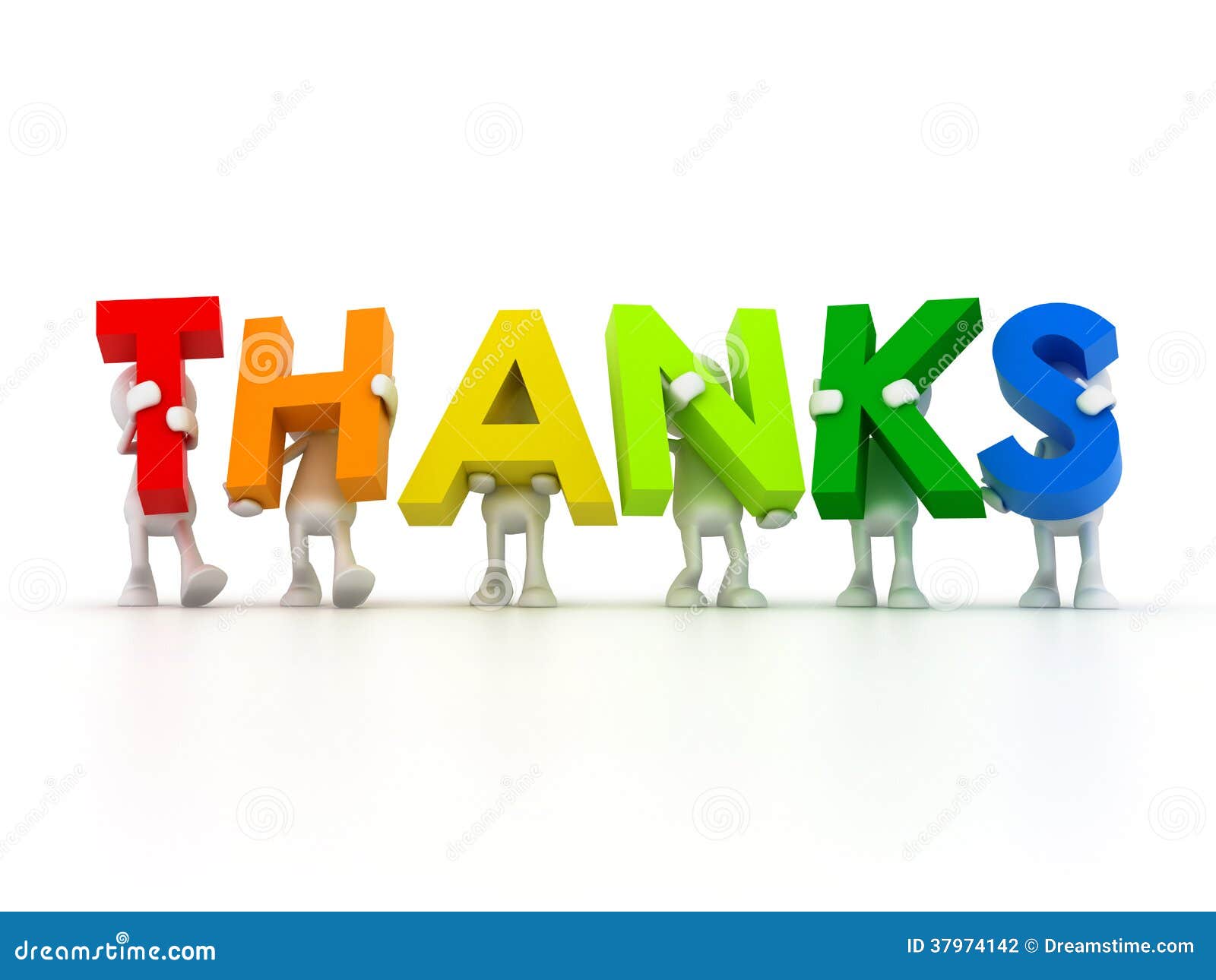 We thank you stock illustration. Image of business, image - 37974142