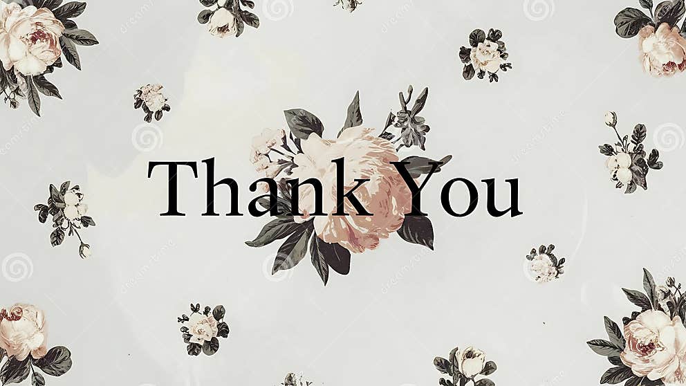 Elegant Thank You Background, Thank You Letter Background Stock ...