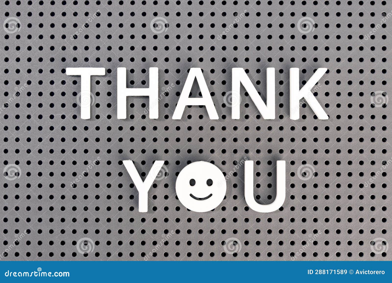 Thank You Message on Gray Board Stock Image - Image of symbol, grateful ...