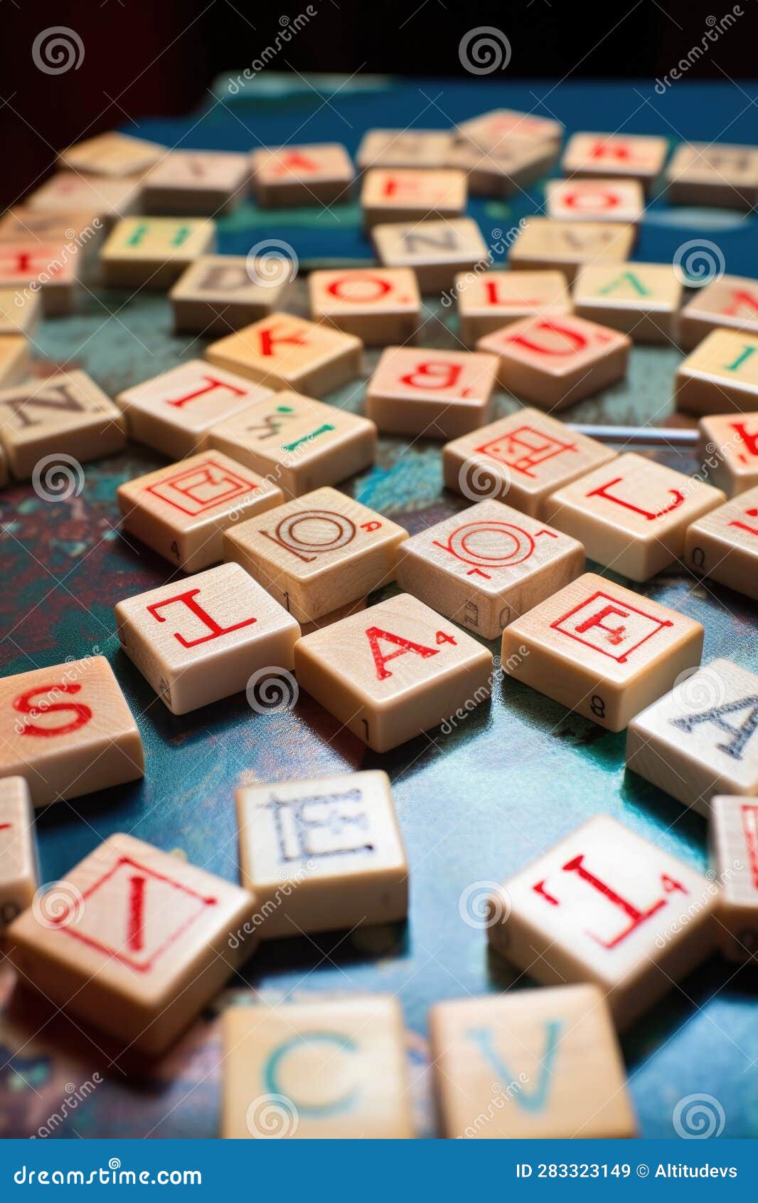Thank You Message Spelled Out in Scrabble Tiles Stock Illustration ...