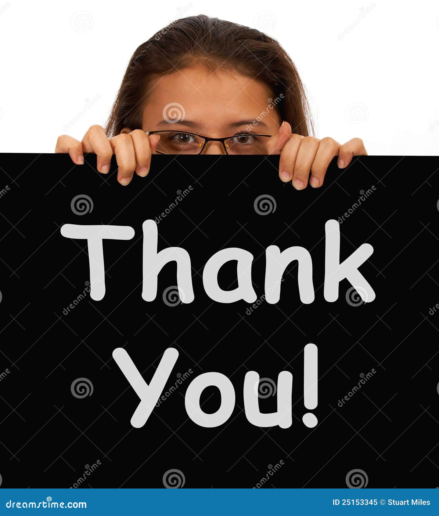Thank You Message To Show Gratitude Stock Image - Image of grateful ...