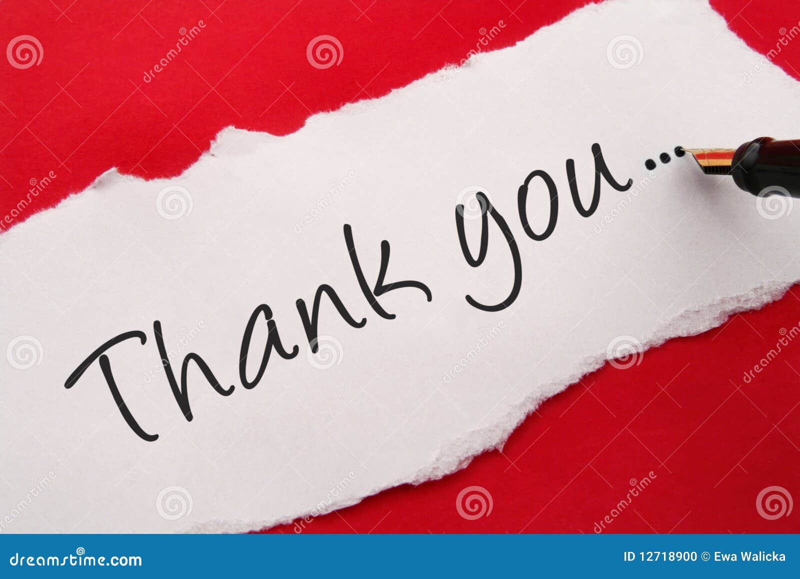 Thank you note stock photo. Image of closeup, writing - 12718900