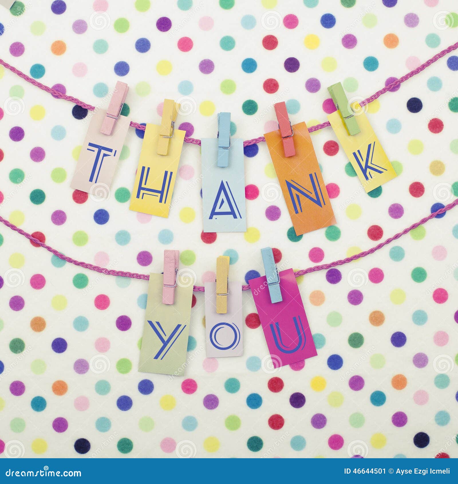 Thank You stock image. Image of cheerful, wishing, thankful - 46644501