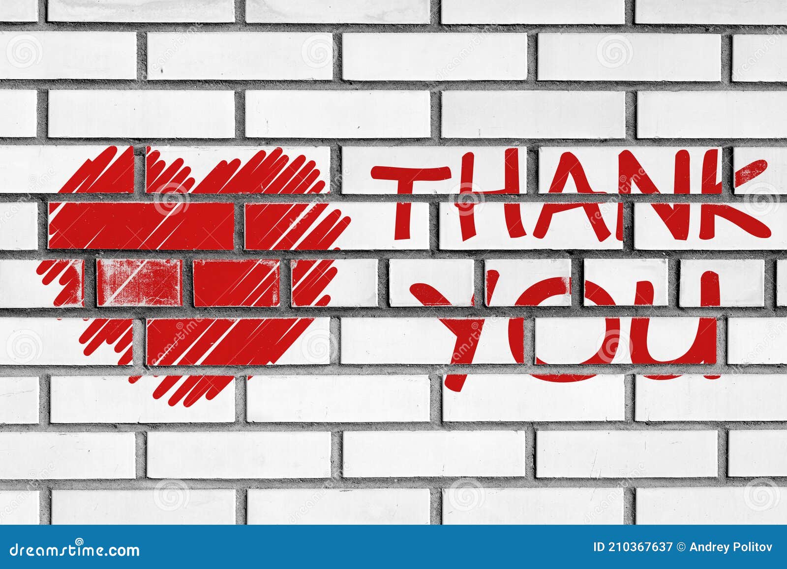 Red Heart Painted On A Tree, White Background. Signal. Stock ...