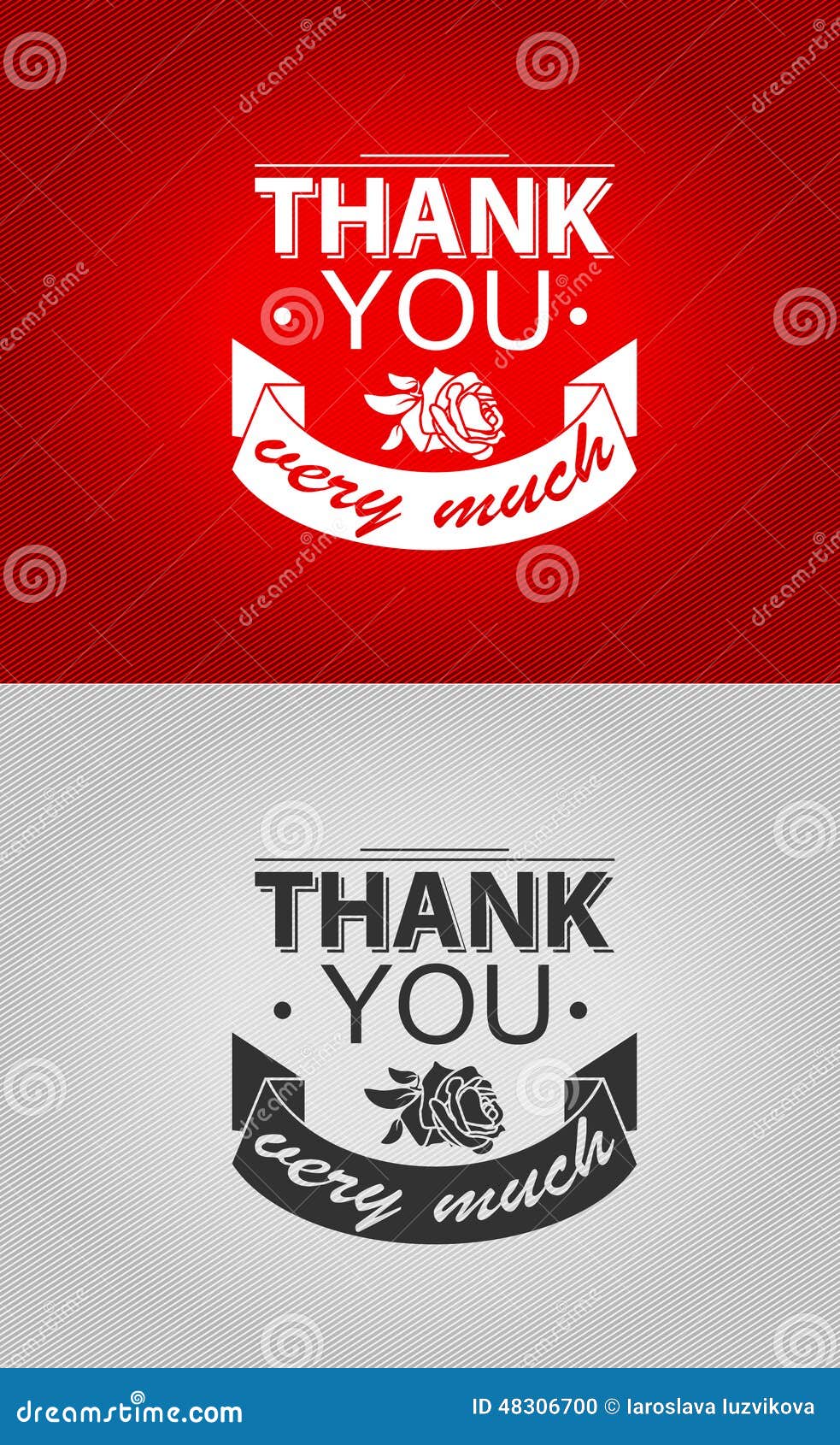 Thank you sign set stock vector. Illustration of label - 48306700