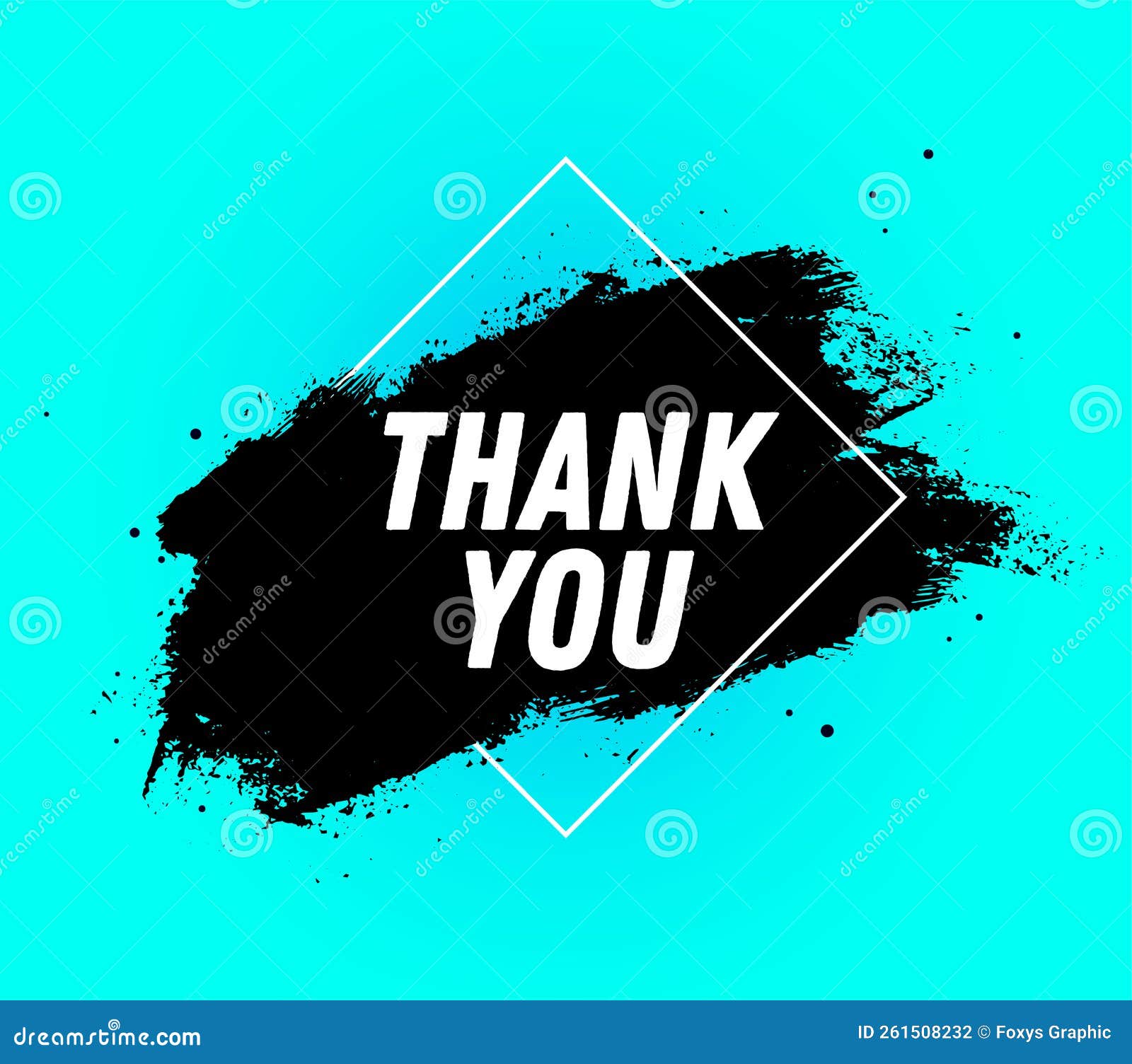 Thank you, speech bubble stock vector. Illustration of thnaks - 261508232