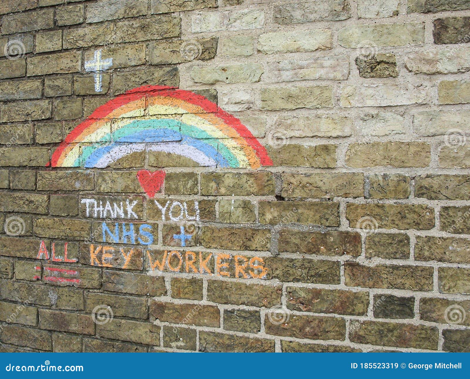 Thank you to key workers stock image. Image of thank - 185523319