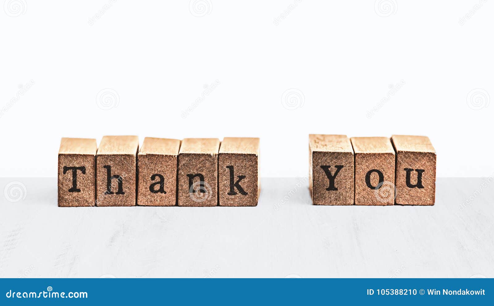Thank you wood block stock photo. Image of letter, block - 105388210