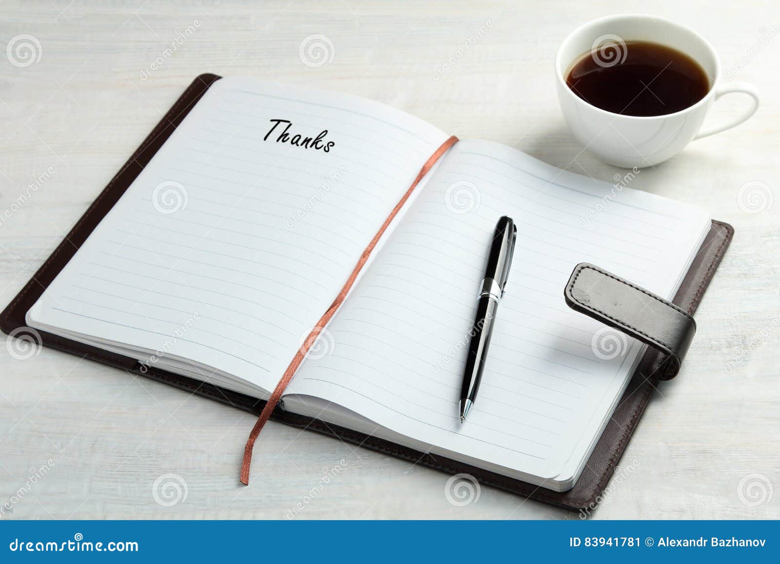 Thank you stock image. Image of notebook, gratitude, greeting - 83941781