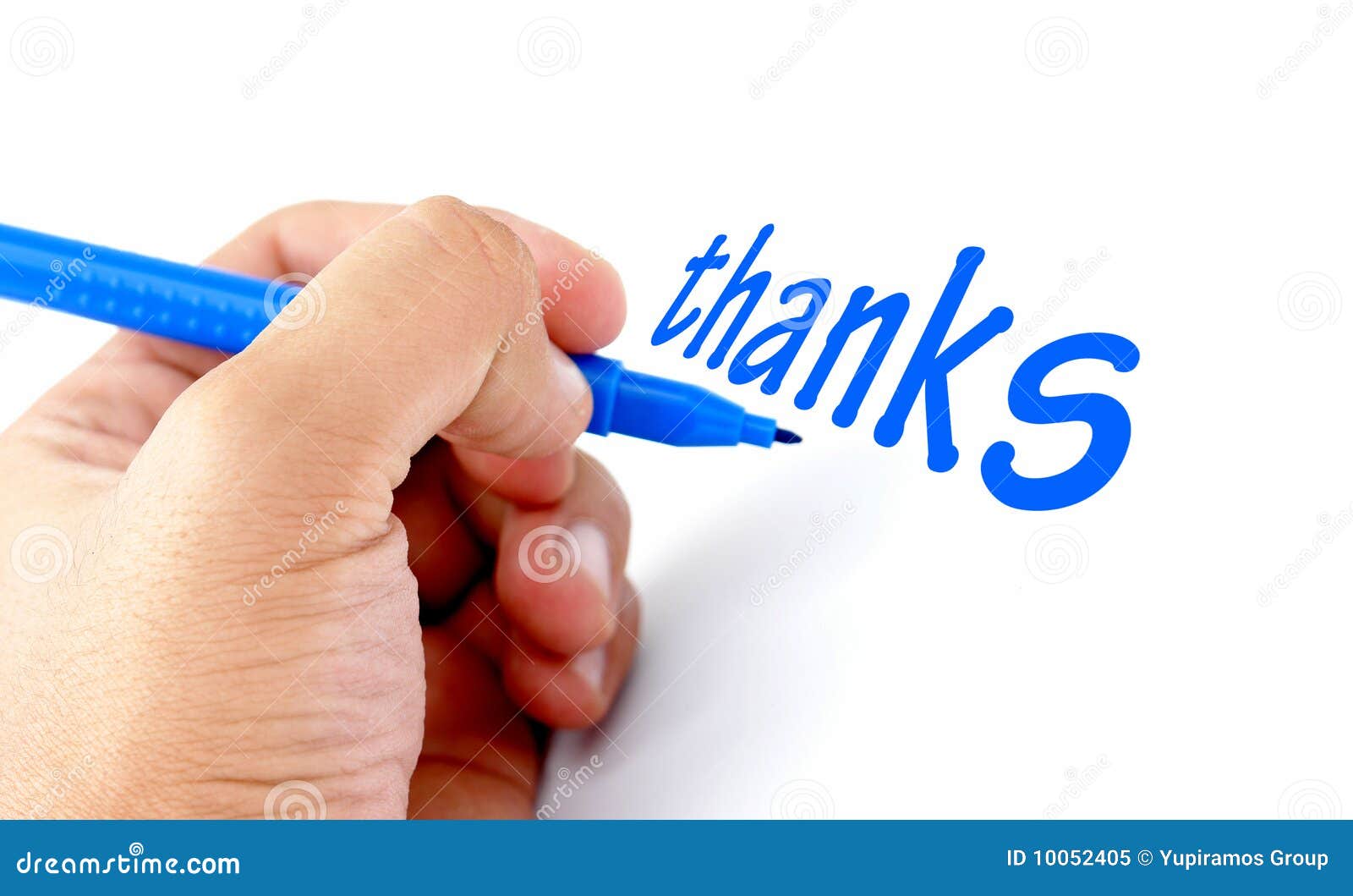 Thanks stock image. Image of hand, business, communicate - 10052405