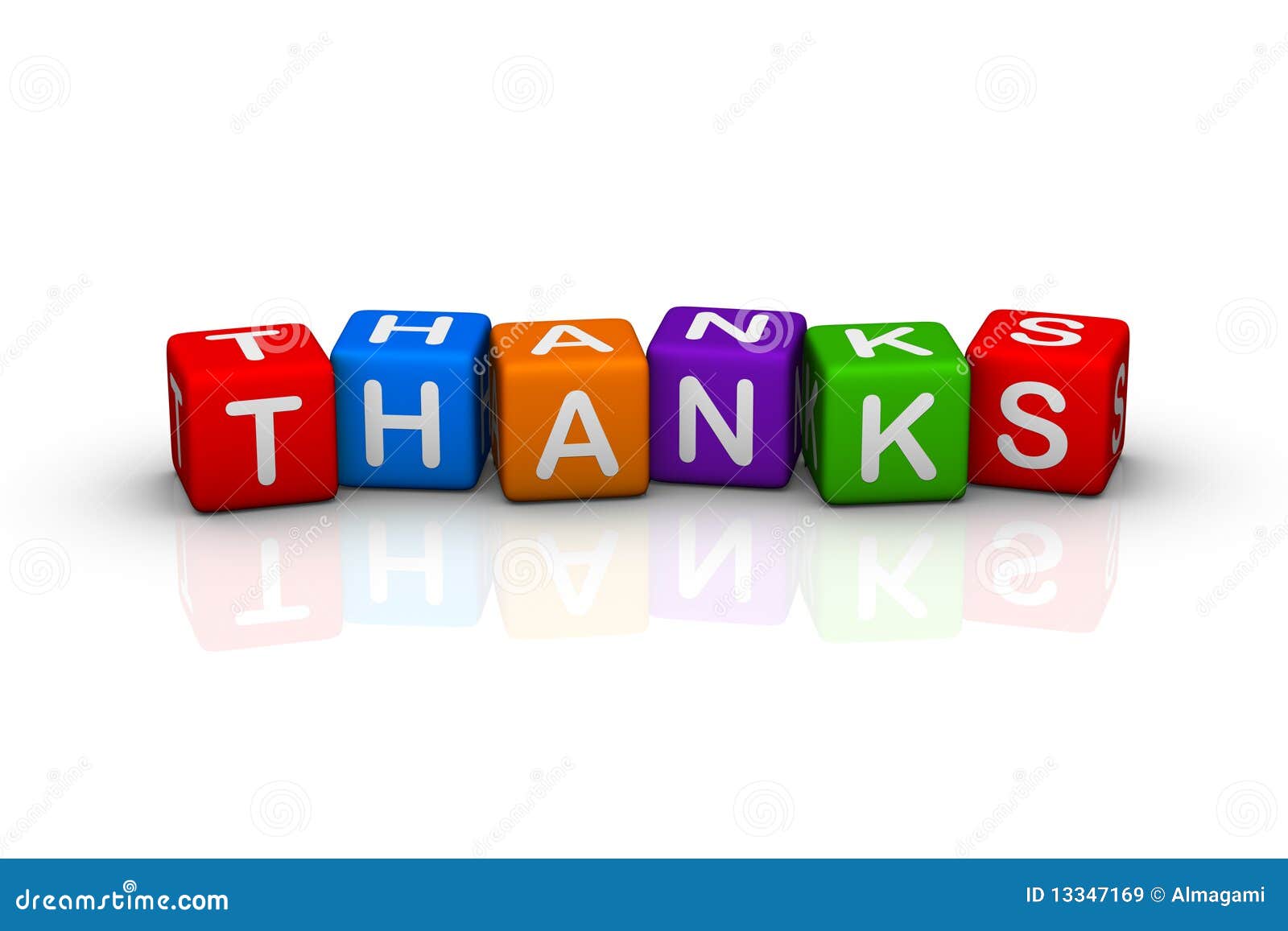 Thanks stock illustration. Illustration of color, thank - 13347169