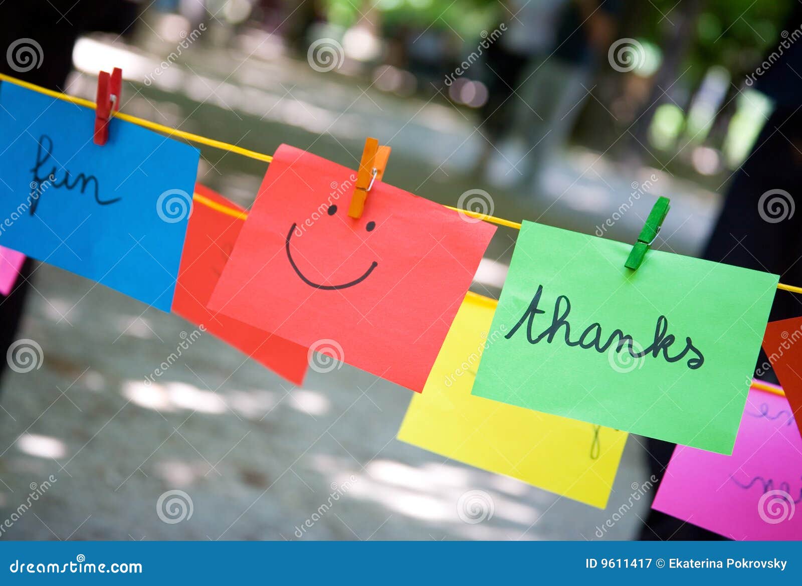 Thanks stock image. Image of thanks, blue, message, words - 9611417