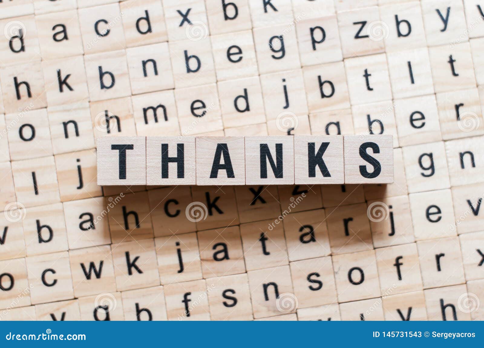Thanks word concept stock image. Image of card, love - 145731543