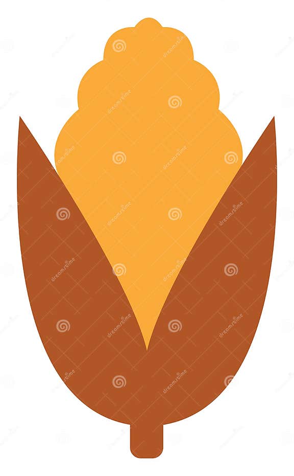 Thanksgiving corn, icon stock vector. Illustration of crop - 258929911