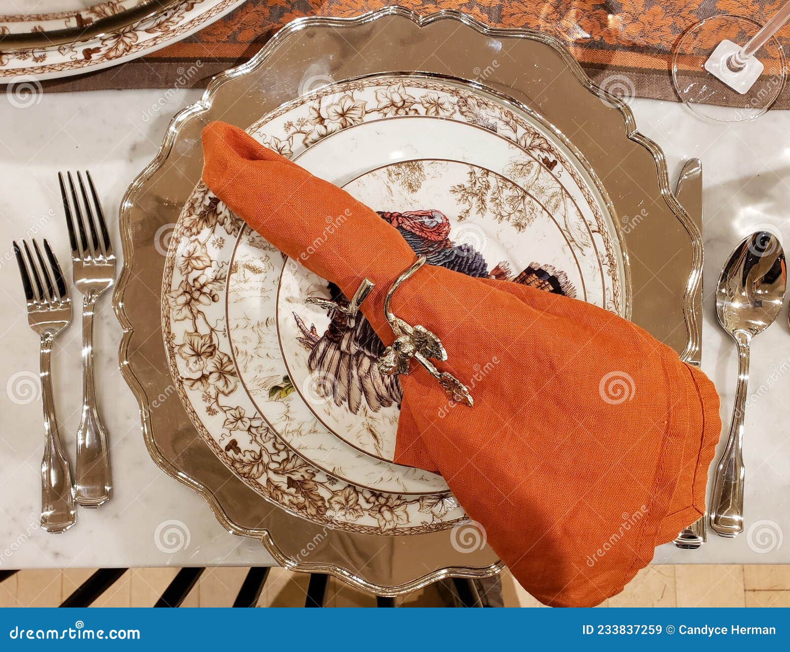 Thanksgiving Dinner Display Stock Image - Image of thanksgiving ...
