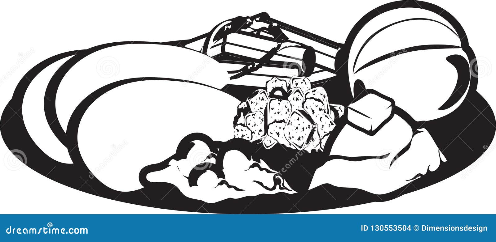 Thanksgiving Dinner Icon stock vector. Illustration of turkey - 130553504