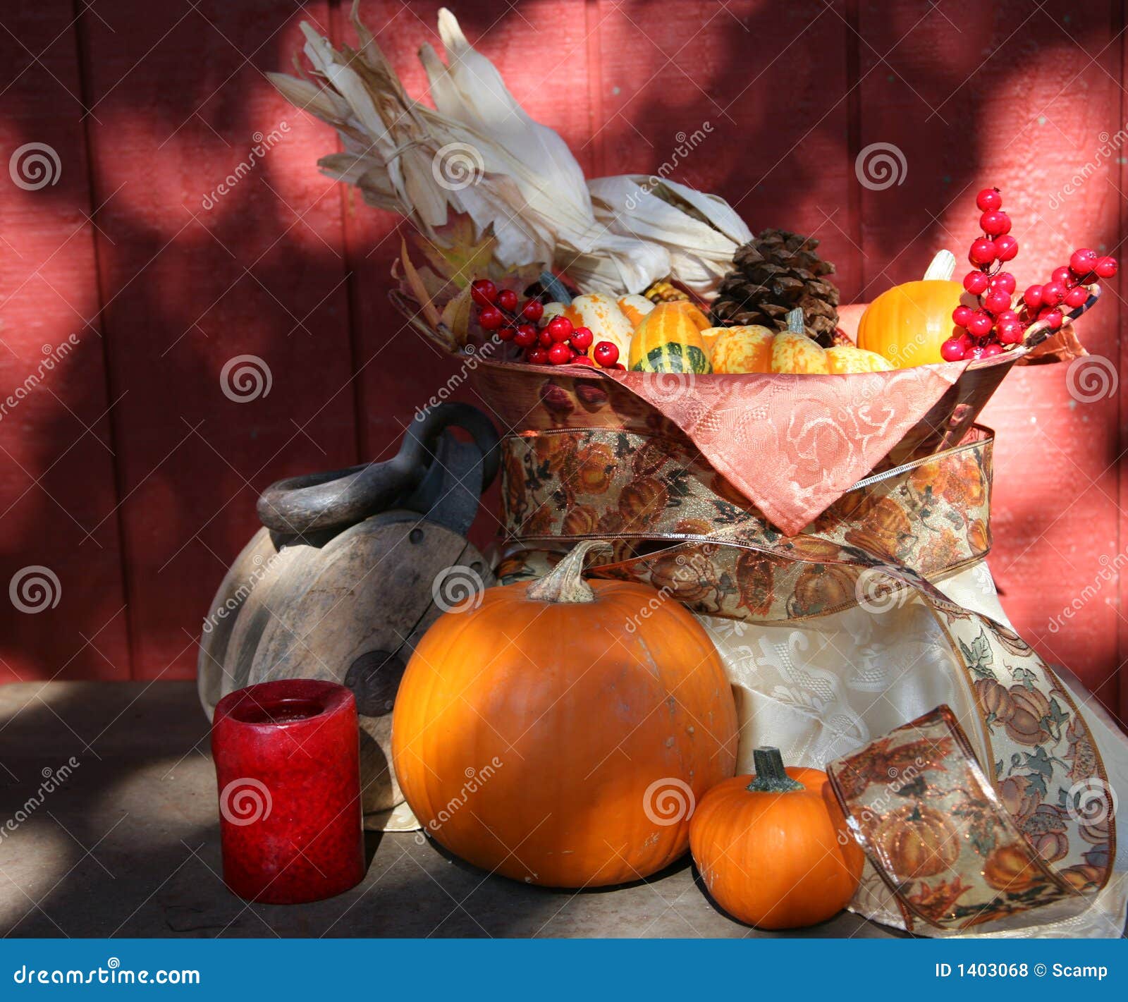 Thanksgiving Fall Harvest stock photo. Image of basket - 1403068