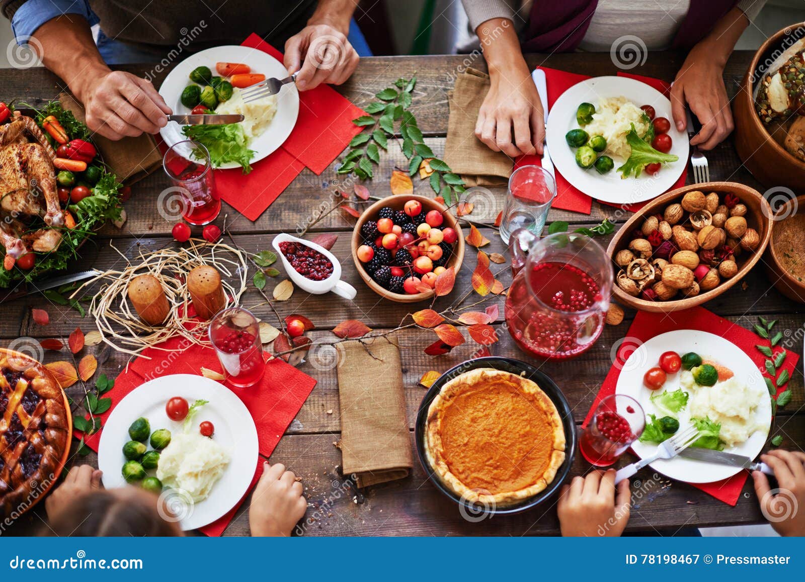 Thanksgiving feast stock image. Image of thanksgiving - 78198467