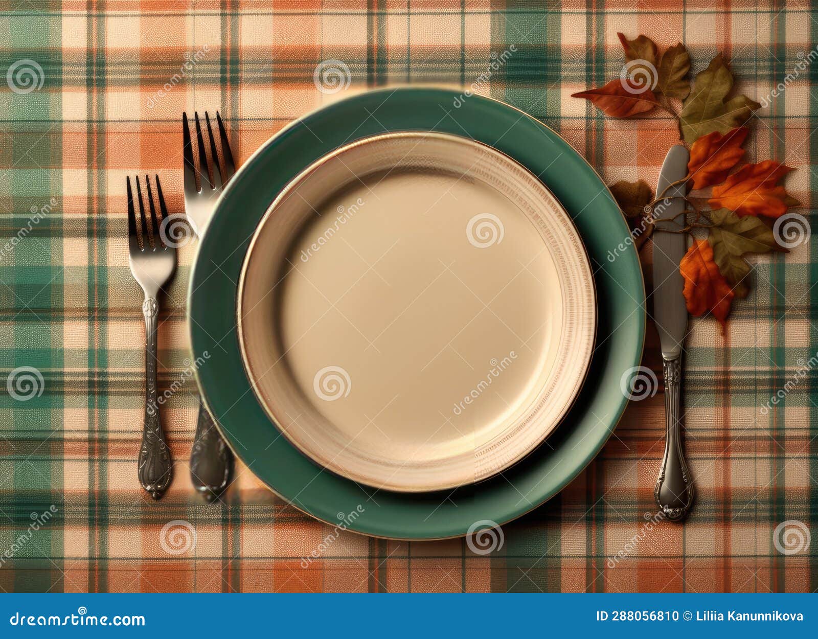 Thanksgiving and Halloween Table Setting. the Concept of the Autumn ...