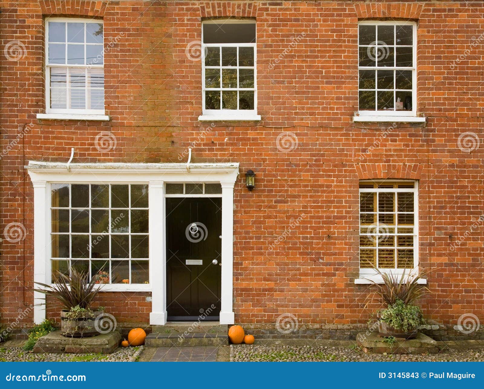 Thanksgiving house stock image. Image of architecture - 3145843