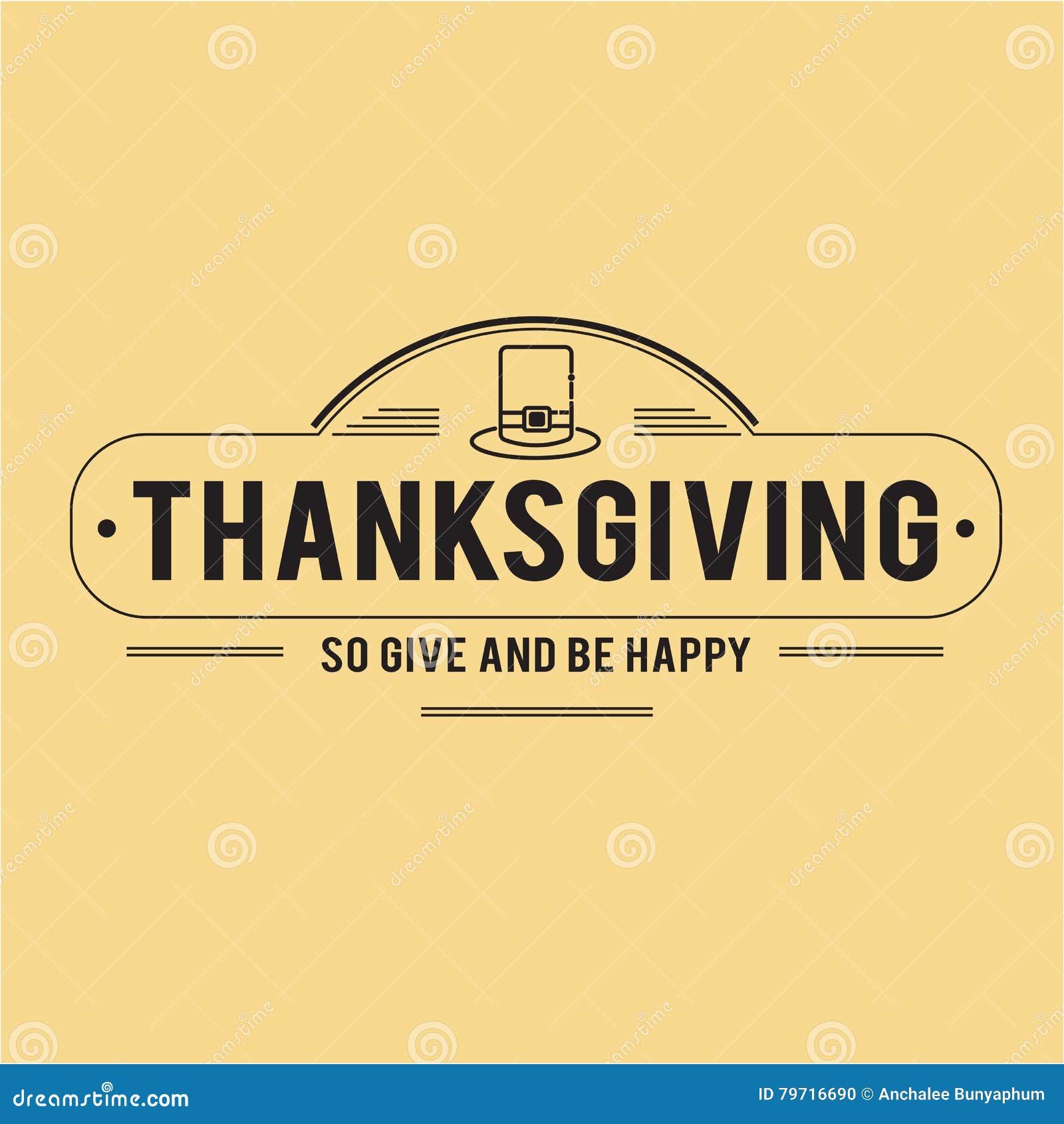 Thanksgiving Icons Logo Line Stock Illustration - Illustration of ...