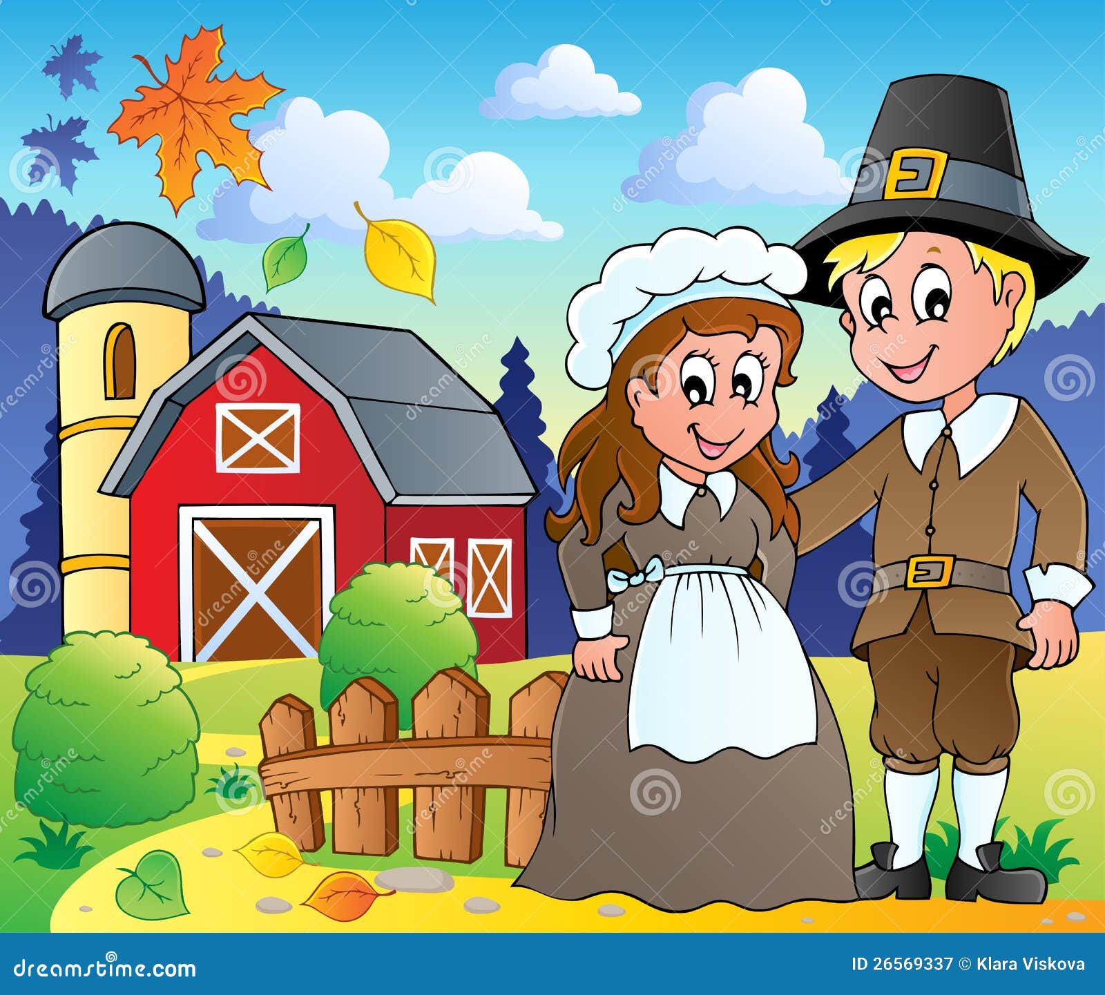 Thanksgiving Pilgrim Emoticon Emoji Cartoon Icon Vector Illustration ...