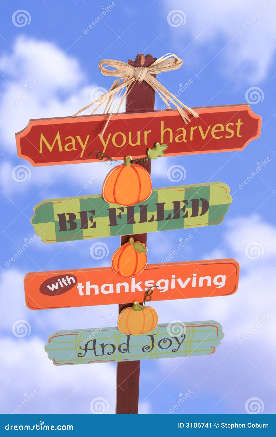 Thanksgiving Sign stock illustration. Illustration of colorful - 3106741