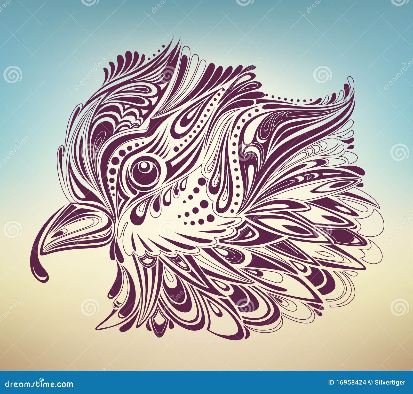 Thanksgiving Turkey Abstract Stock Vector - Illustration of fall, brown ...