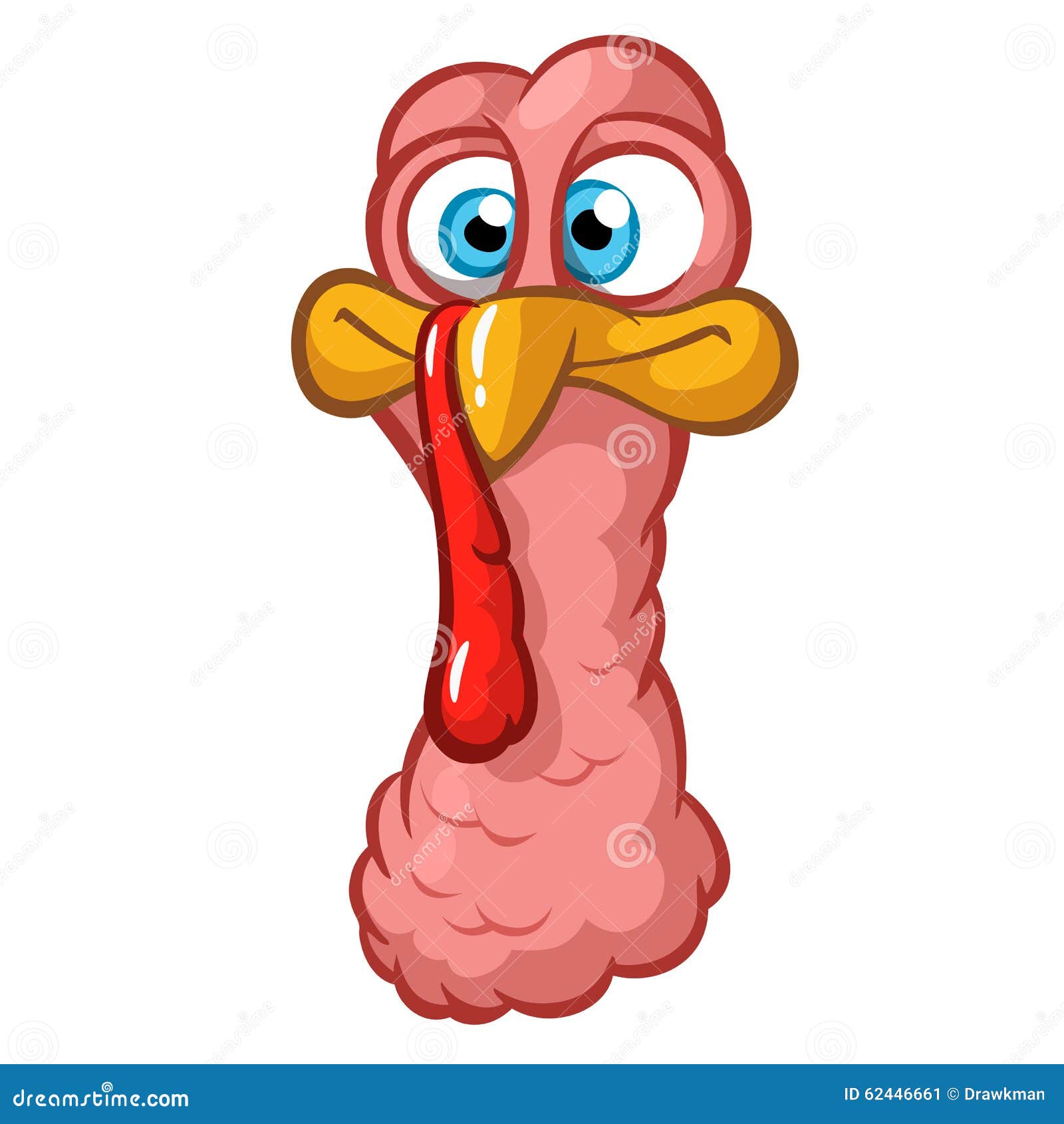 Turkey Head Printable