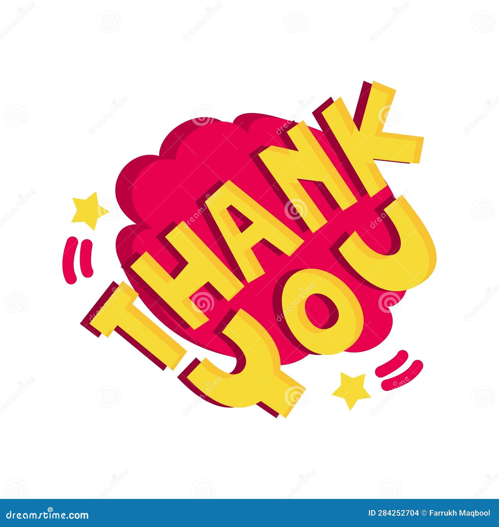 Thankyou Icon Image. stock vector. Illustration of line - 284252704