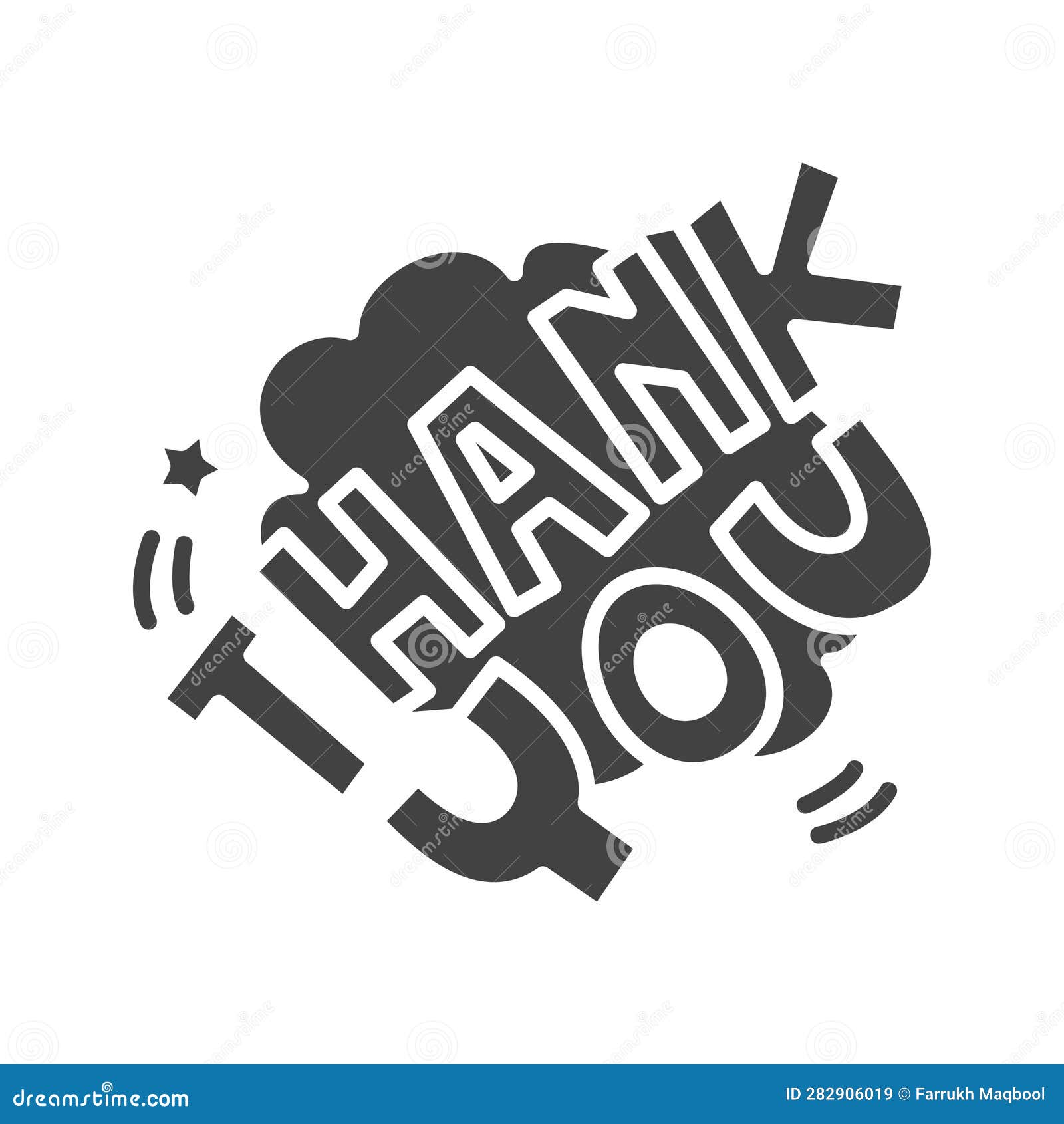 Thankyou Icon Image. Vector Illustration | CartoonDealer.com #284252704
