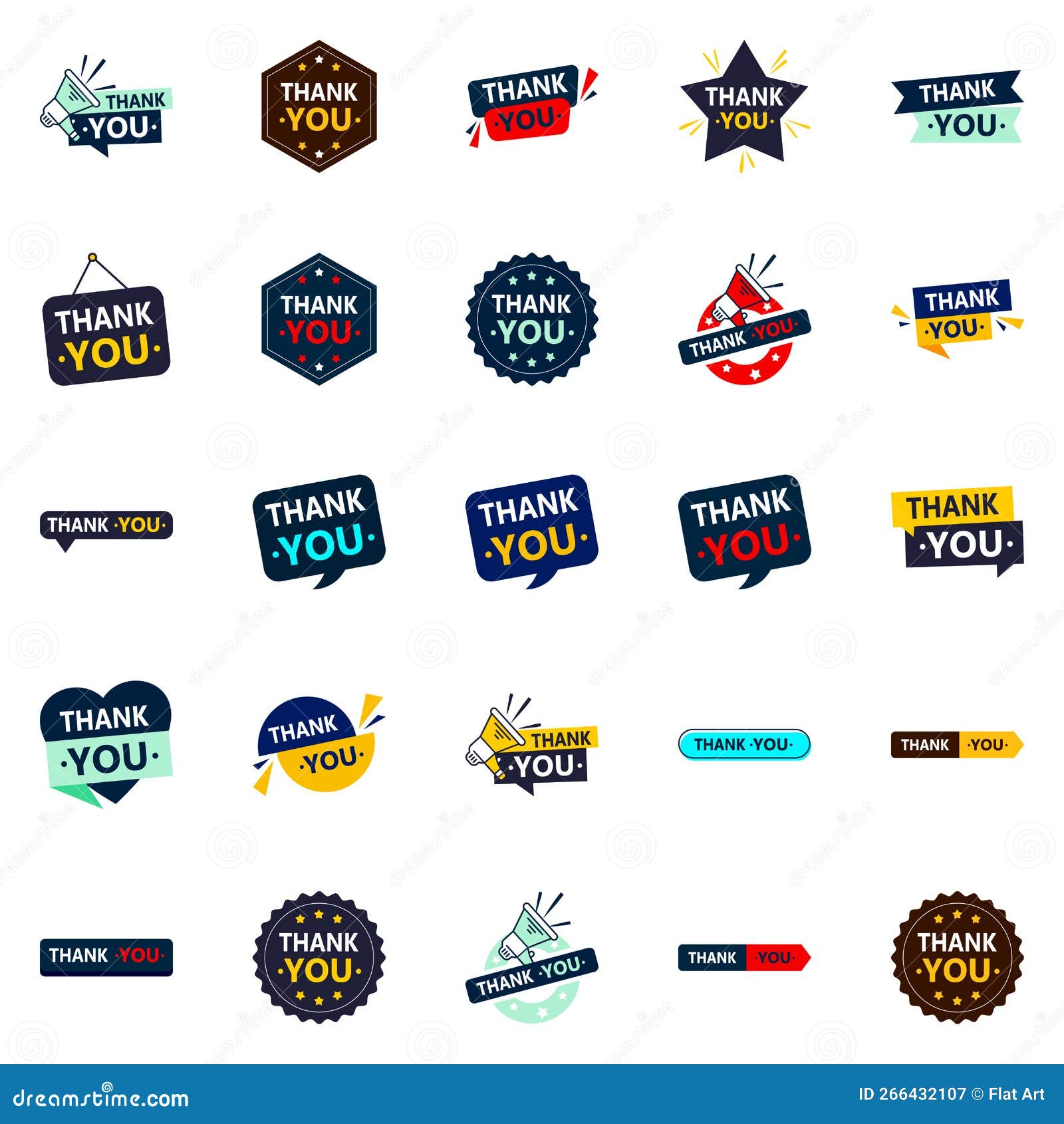 Thankyou 25 Professional Vector Elements for a Polished and ...
