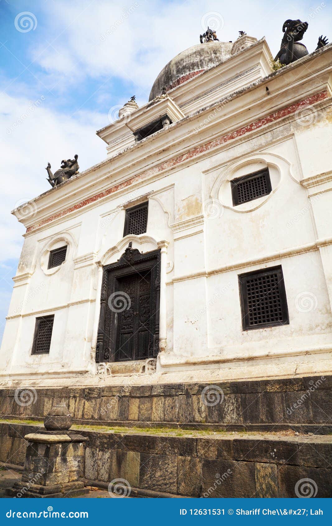 Thapathali Temple, Kathmandu, Nepal Stock Image - Image of hindu ...