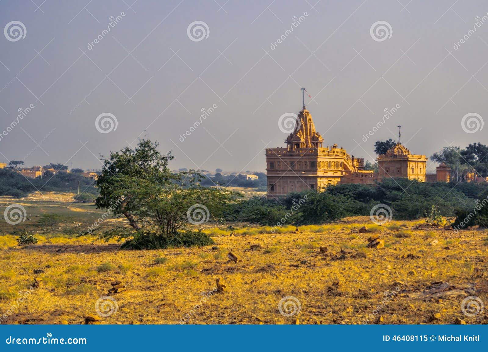 Thar Desert stock image. Image of outdoor, scenic, marusthali - 46408115