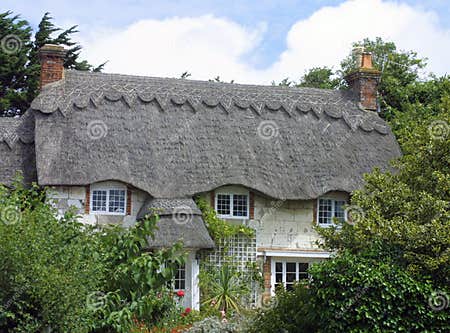 Thatched cottage stock photo. Image of travel, thatched - 123956