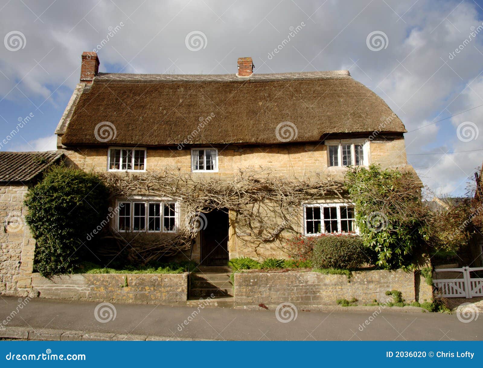 Medieval Thatched Roof Cottage