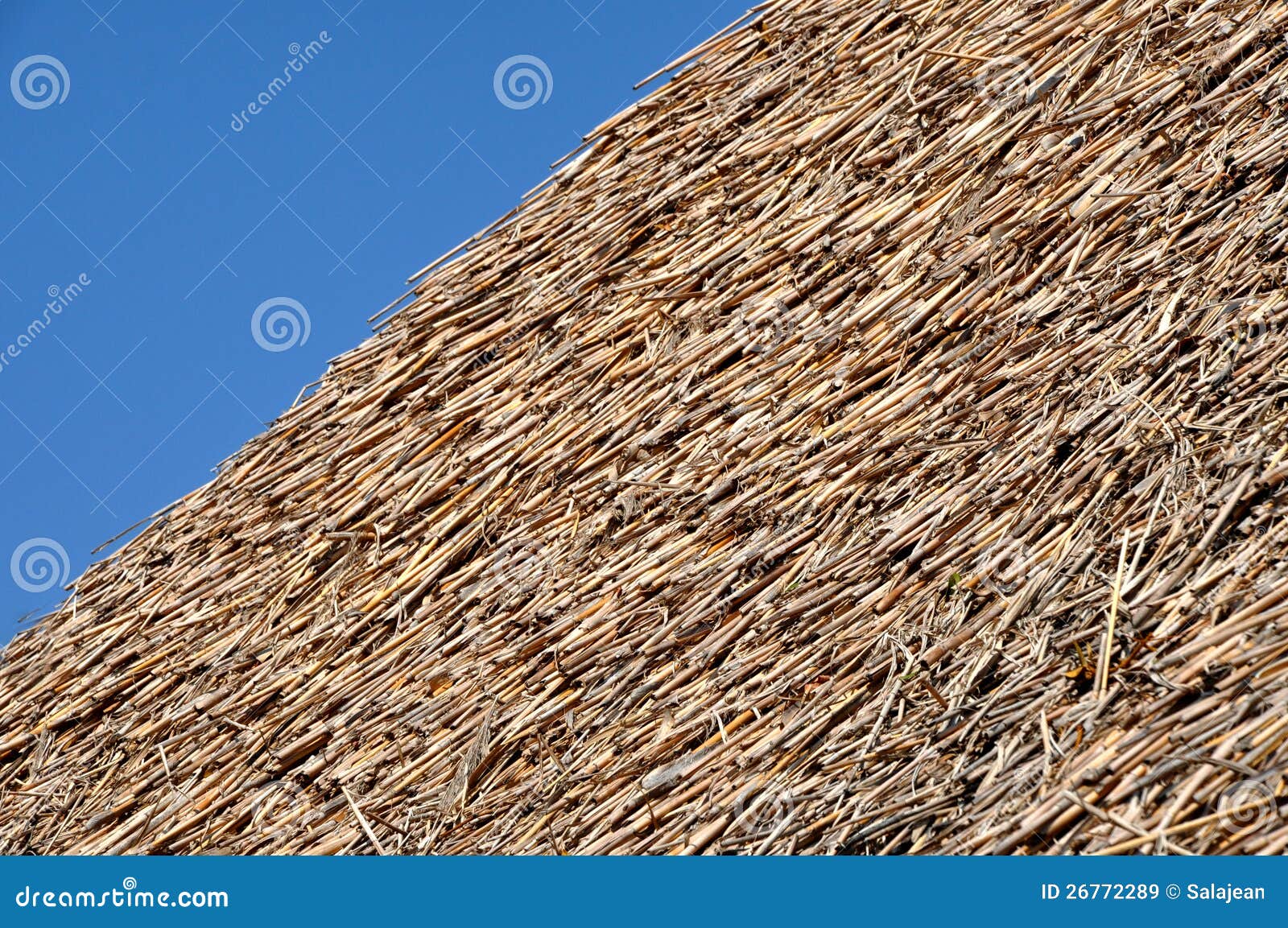 Thatched roof detail stock image. Image of thatch, rural - 26772289