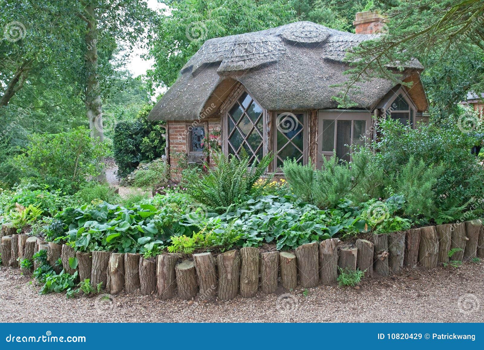 Thatched Roof House stock image. Image of objects, window - 10820429