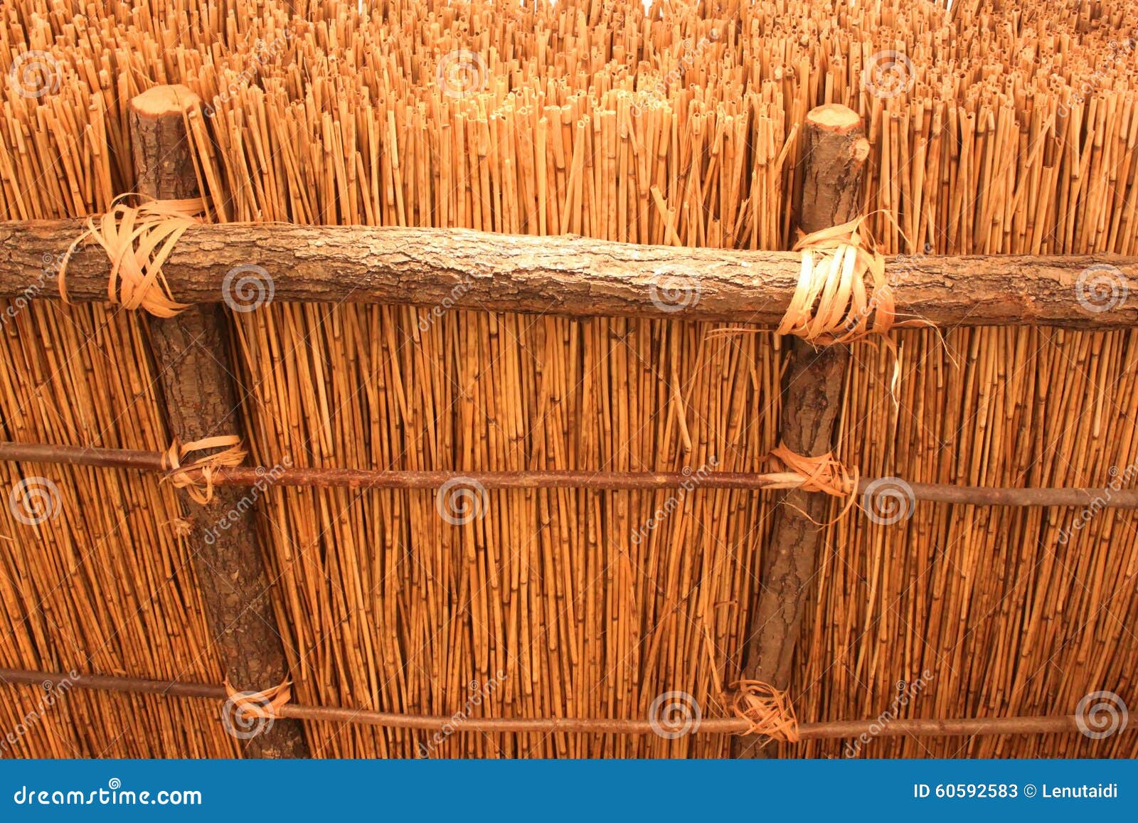 Thatched roof stock image. Image of pattern, building - 60592583