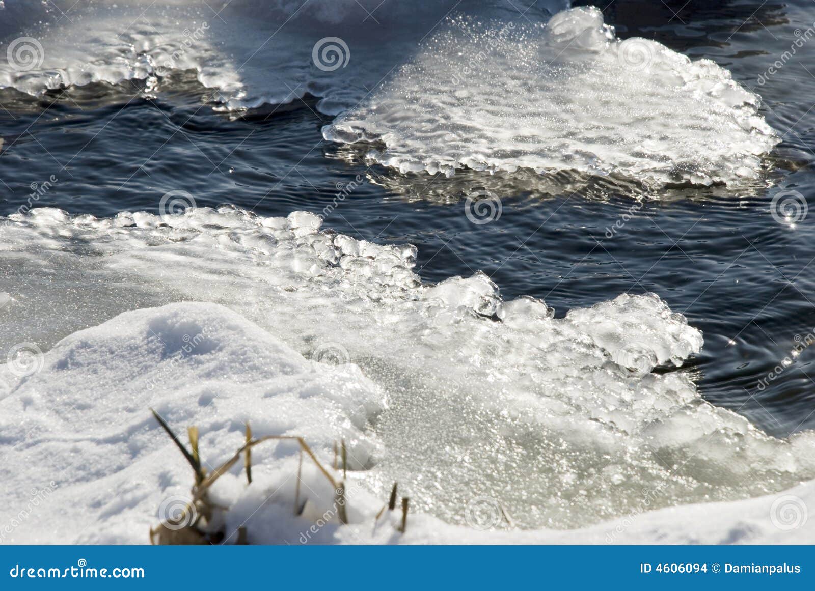Thaw stock photo. Image of winter, thawing, froze, waves - 4606094