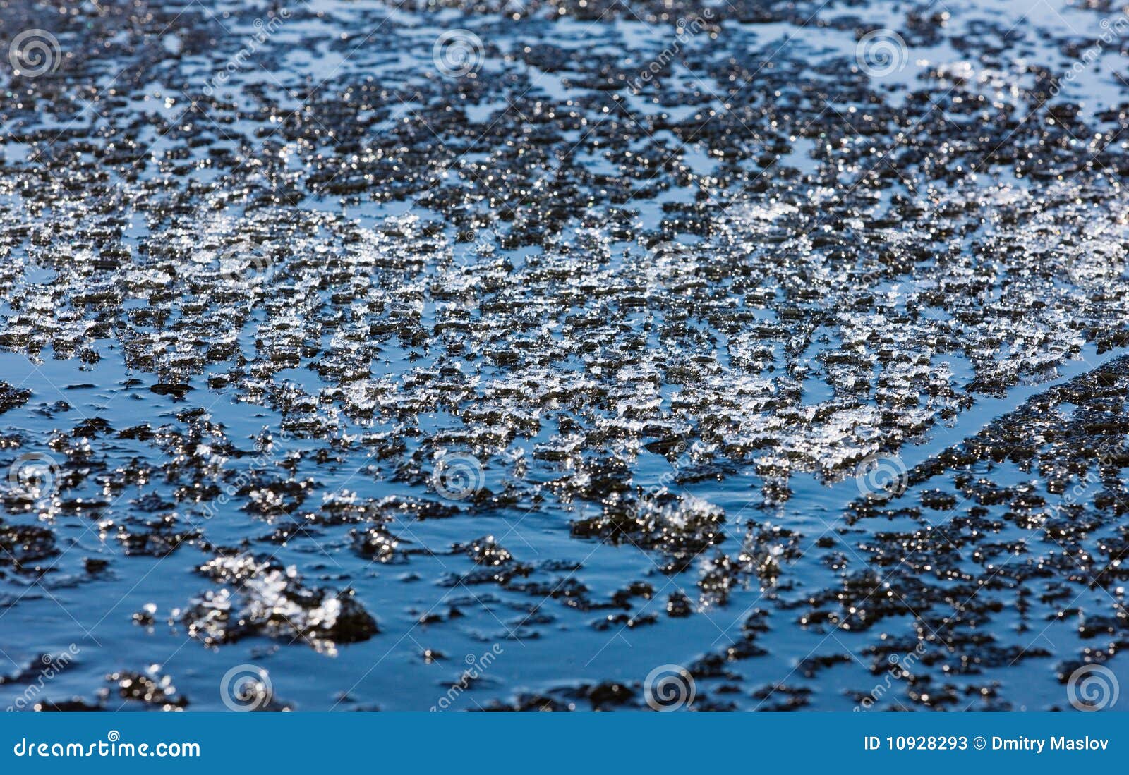 Thawing ice stock image. Image of backgrounds, frost - 10928293
