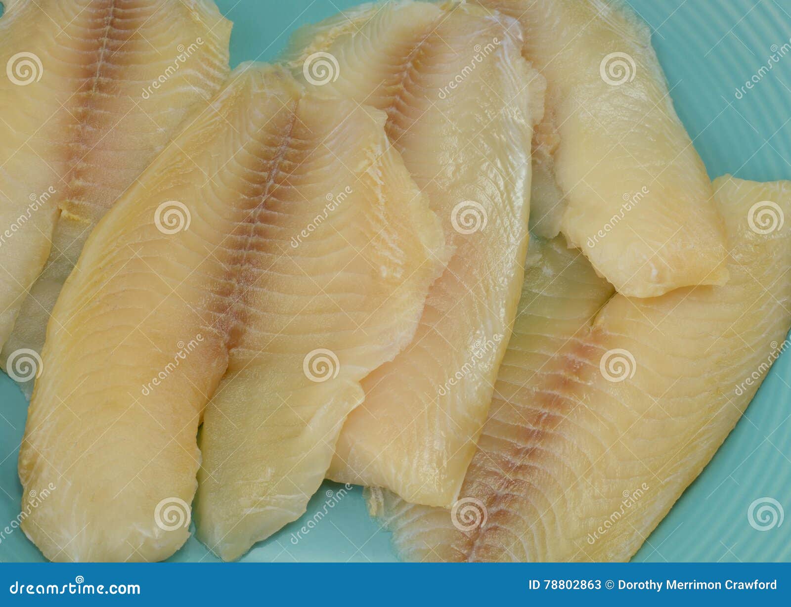 Thawing Tilapia Fish Fillets Stock Image - Image of cooking, dish: 78802863