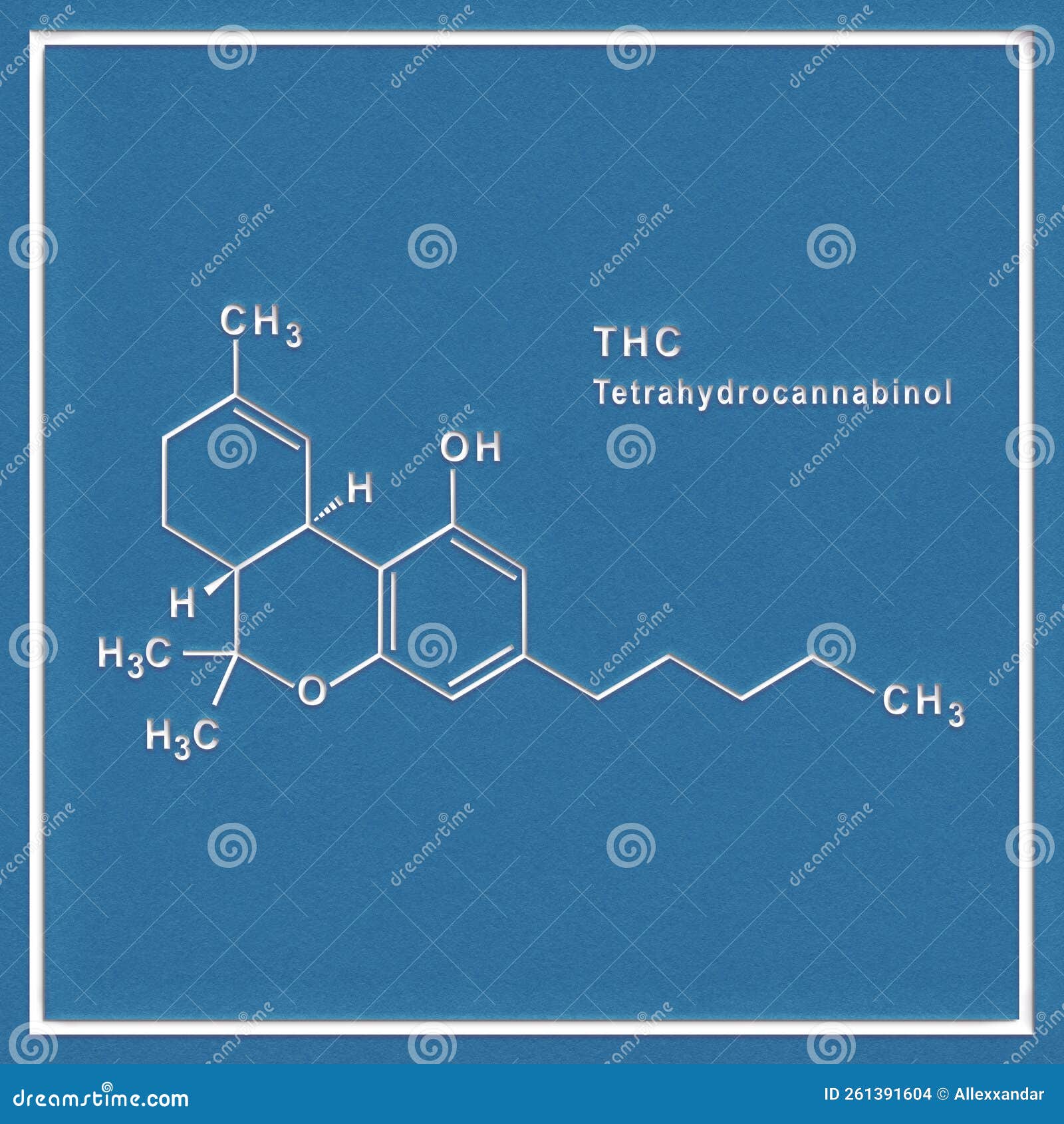 Thc Structure Wallpaper