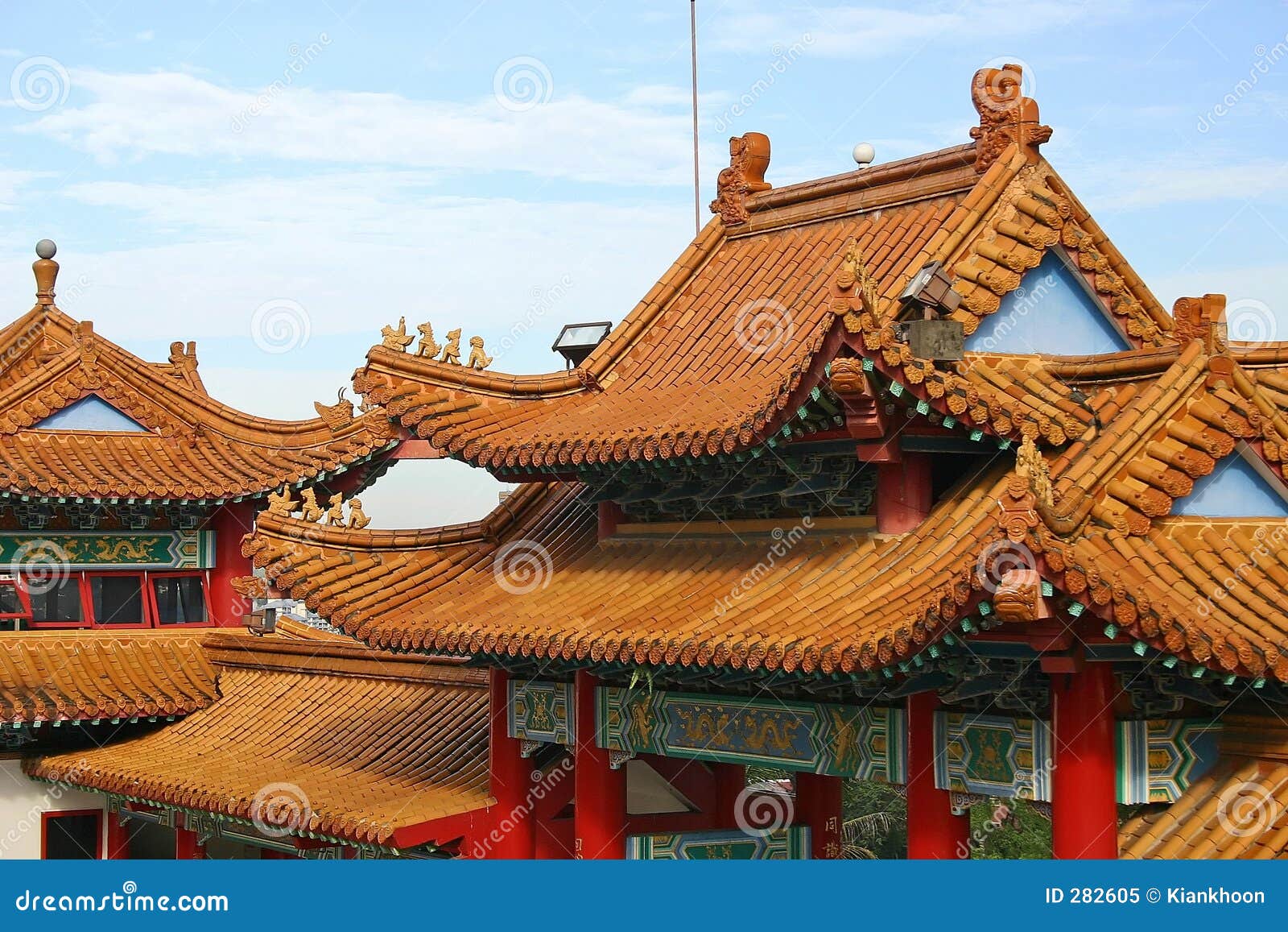 Thean Hou Temple stock image. Image of asia, south, east - 282605