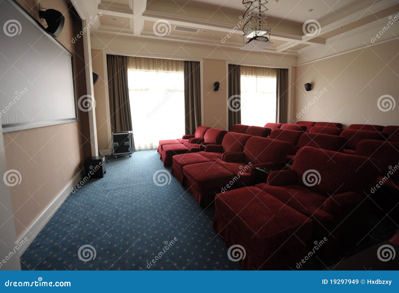 Theater stock image. Image of front, perform, modern - 19297949