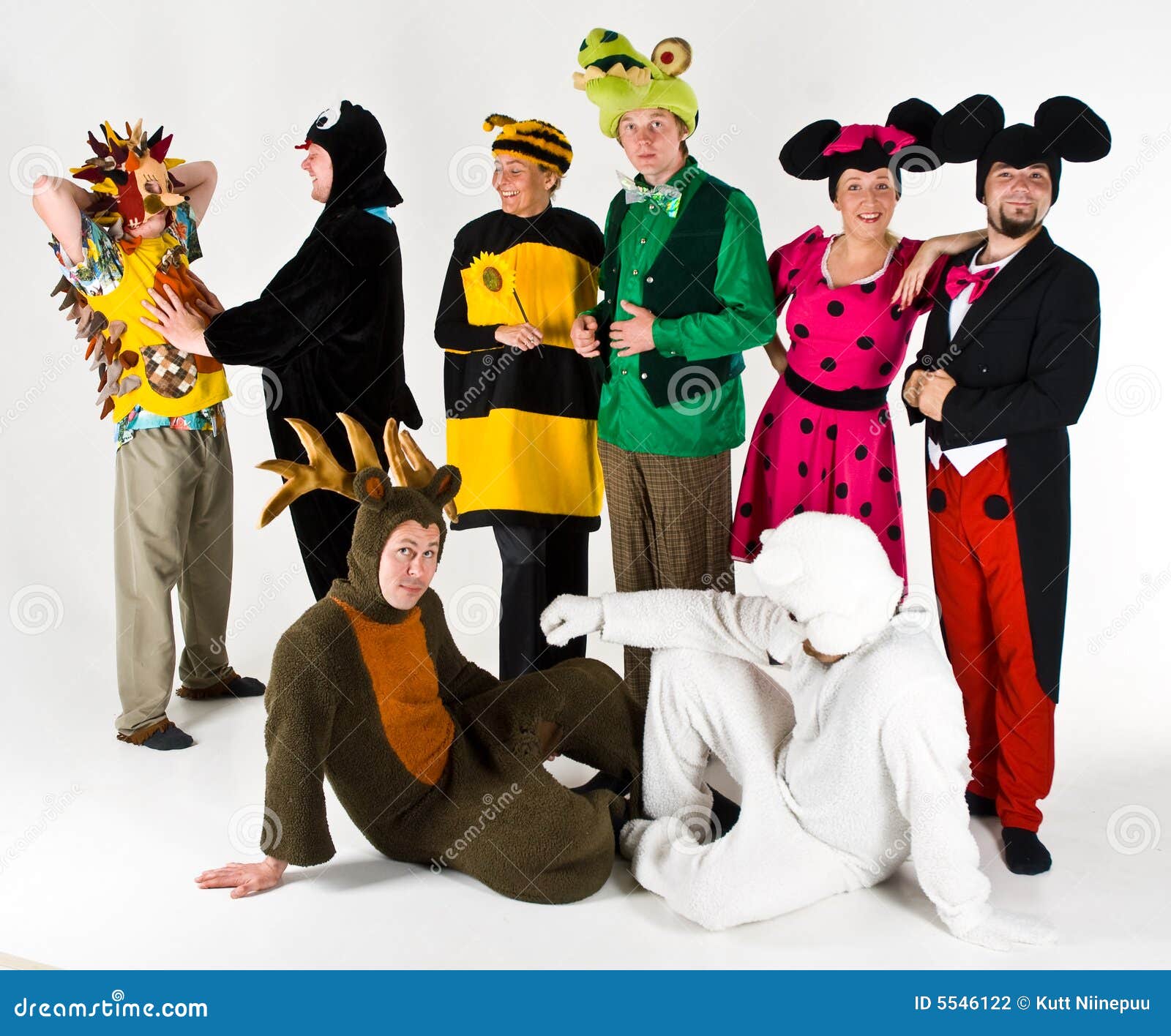 Theater Actors stock photo. Image of group, theater, model - 5546122