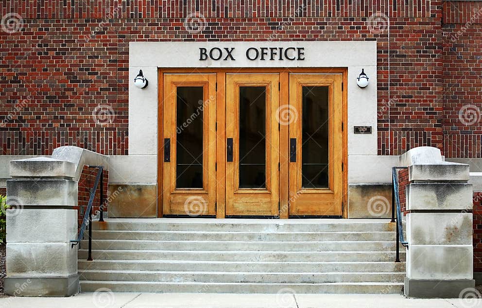 Theater box office stock photo. Image of entrance, culture - 14714084