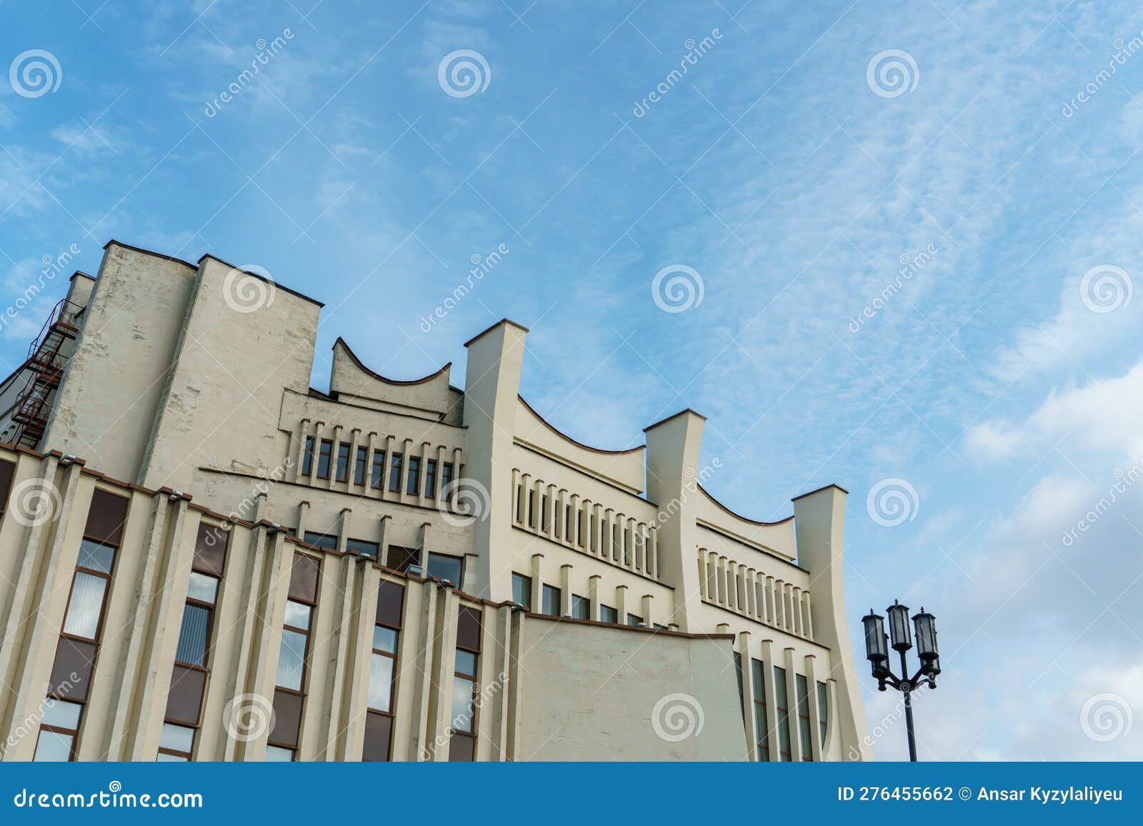 The Theater Building in Grodno. an Example of Typical Architecture in ...
